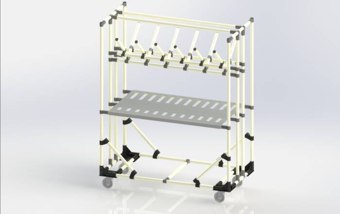 Estruturas Modulares Linha Tubular Lean - ALU-CEK